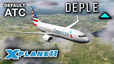 X Plane Beta DEFAULT ATC TESTED FULL FLIGHT YouTube