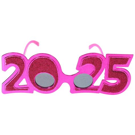 New Year Glasses 2025 Lionel L Dennis
