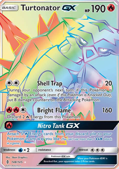 Turtonator Gx Guardians Rising Gri 148 — Pkmncards