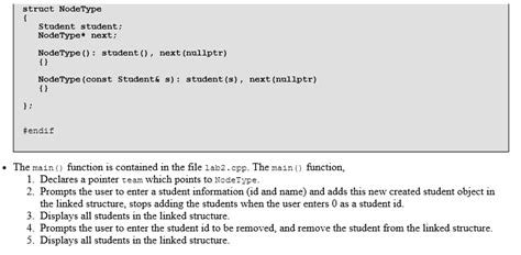 Solved Write C Programs That • Define The Class Student