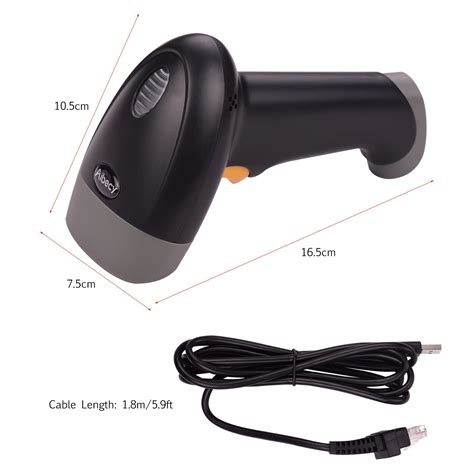 Aibecy Handheld 1D USB Barcode Scanner Bar Code Re Grandado
