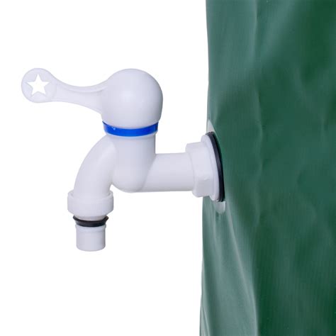 Резервоар за дъждовна вода Пластмасов Зелен 200l Emag Bg