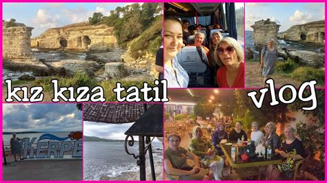 KIZ KIZA KERPE TATİLİM VLOG 429 YouTube