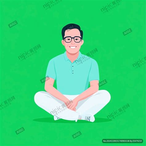 Ai创作图坐姿男人 卡通人物坐姿 坐姿人物插画 蹲坐人物卡通形象 人物坐姿 跪坐人物 静坐的人 坐的人 静坐的男人 坐着的男人 坐着的男士 蹲