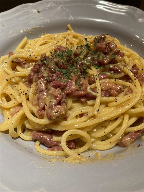 Homemade Spaghetti Carbonara Rfood