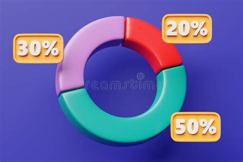 3d Illustration Stock Illustration Illustration Of Percentage 291717663