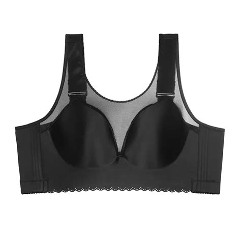 Womens Plus Size Bra Tube Top Wireless Support Bra