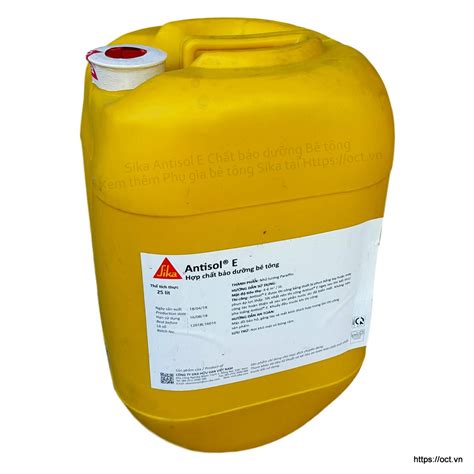 Antisol E 25l Chất Bảo Dưỡng Bê Tông Công Ty Phương Đông