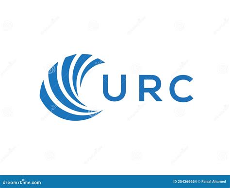 Urc Letter Logo Design On White Background Urc Creative Circle Letter Logo Concept Urc Letter