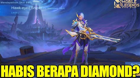 GACHA SKIN LESLEY ANNUAL STARLIGHT 2022 Hawk Eyed Sniper HABIS BERAPA