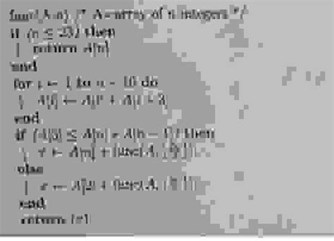 Solved Compute The Asymptotic Running Time For The Following