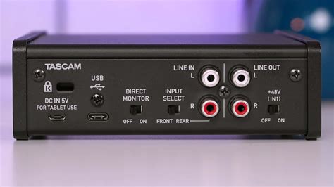 Tascam US-1x2HR Test: Kompaktes USB Audio Interface ⋆ delamar.de