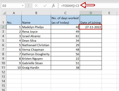 How To Subtract Days In Excel SpreadCheaters