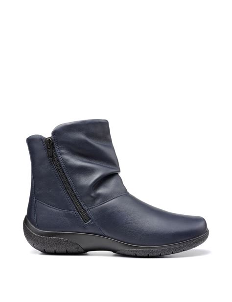 Whisper Extra Wide Fit Leather Ankle Boots Hotter Mands