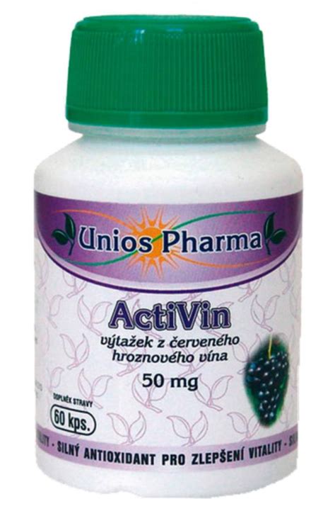Unios Pharma ActiVin 50 mg ─ 60 capsules