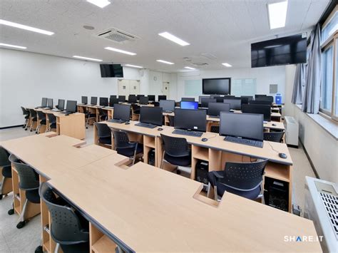 체육관 소형 Pc강의실 신안산대학교 쉐어잇