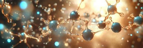 Microscopic Gas Particles Suspended In The Air Illuminated By Light Showcasing Their Dynamic