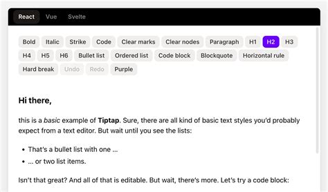 Building A Rich Text Editor With Tiptap And Reactnextjs