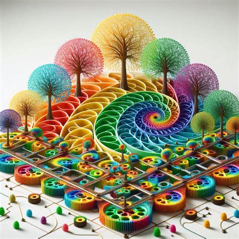 Fractal Gears Wirh Fibonacci Trees By Thomashereandthere On Deviantart
