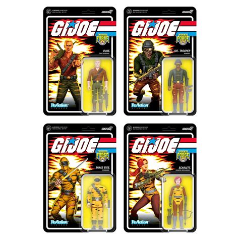 Super7 GI Joe ReAction Tiger Force & Python Patrol Preorder