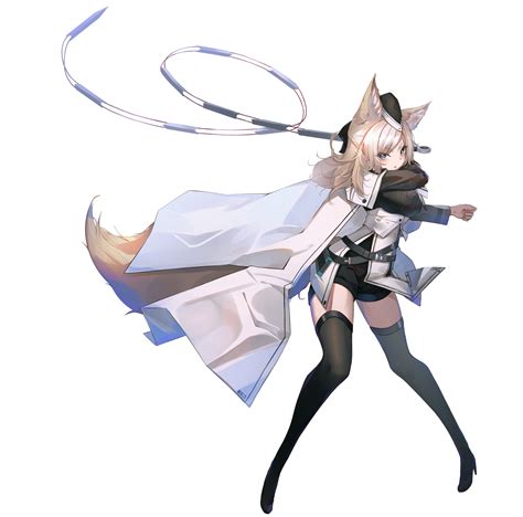 The Big Imageboard Tbib 1girl Absurdres Animal Ears Arknights Black