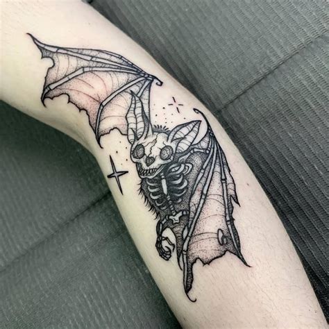 What Does A Bat Skeleton Tattoo Symbolize Meanings And Significance