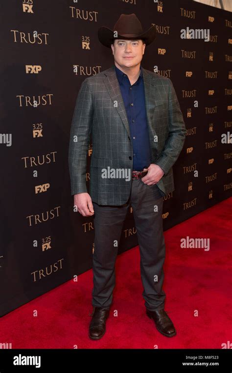New York Ny March 15 2018 Brendan Fraser Attends Fx Annual All