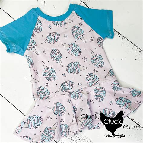 Classic Peplum Cotton Candy Cluck Cluck Craft