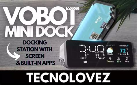 Recensione Vobot Mini Dock Docking Station 7 In 1 Con App E Display Personalizzabile