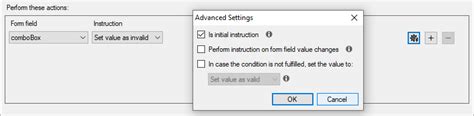 Creating Conditional Instructions For Form Fields Tx Text Control Net For Windows Forms