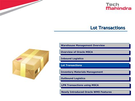 Oracle Wms And Oracle Msca Overview Ppt