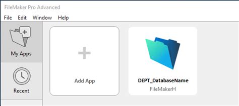 Filemaker Opening Databases In Windows Knowledgebase Business Systems Filemaker Brown