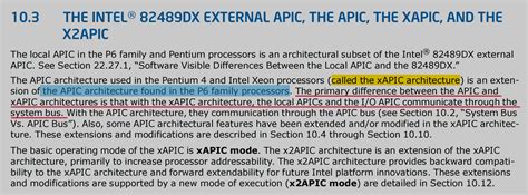 Intel Local Apic学习 · Blog Kernel Love