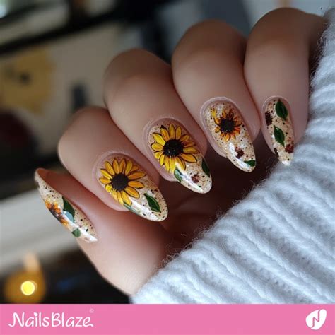 Sunflower Nails 2025