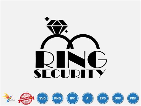 Ring Security Svg Png Ring Security Badge Svg Wedding Ring Png Sunglasses Svg Marriage Svg