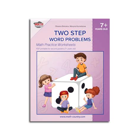 Two Step Word Problems Math Worksheets Grade 2 Age 7 Math Country