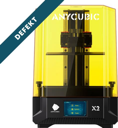 Anycubic Photon Mono X2 Defekt 3djake Schweiz