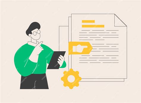 Premium Vector Vision And Scope Document Abstract Concept Vector Illustration Vision Statement