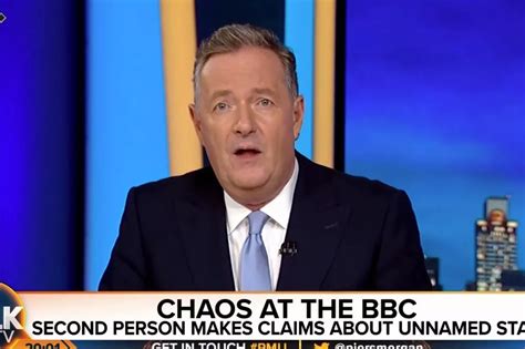 Piers Morgan tells BBC star to speak out for 'good of colleagues and reputation' - The Mirror