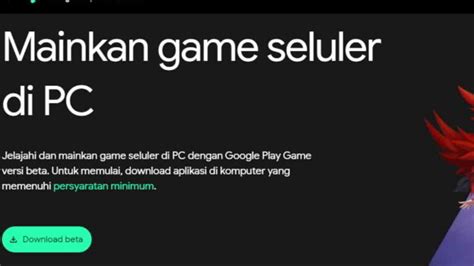 Google Play Beta Windows Main Game Android Di Komputer Tanpa Emulator