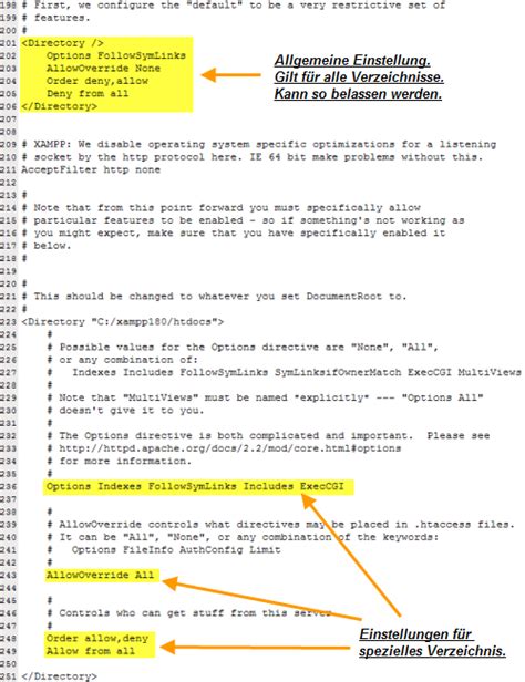 mod rewrite mit xampp