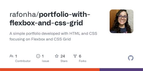 Github Rafonhaportfolio With Flexbox And Css Grid A Simple