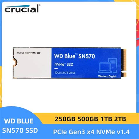 Western Digital WD Blue SN570 NVMe Unidad Interna De Estado S Lido Para