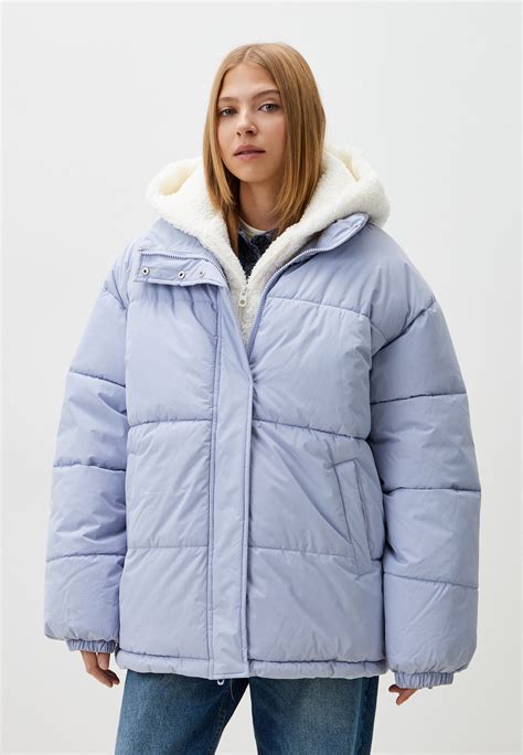 Пуховик Befree Young Casual, цвет: голубой, MP002XW0ZRYX — купить в ...