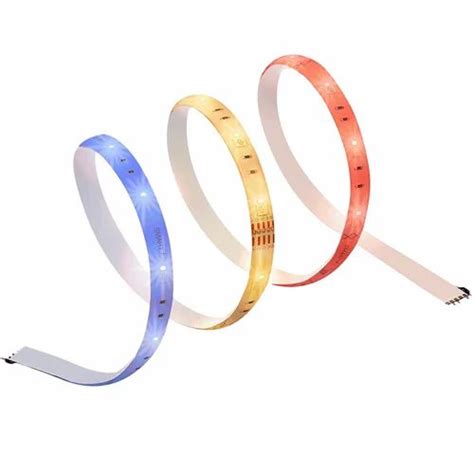 Philips Wiz Wifi Smart Led Strip Mtr W Starter Kit Full Colour Warm To Cool At