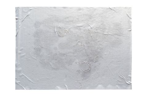 Wheat Paste Poster Texture Isolated On White Background With Clipping Wheat Paste Poster Texture Isolated On White Background With Clipping