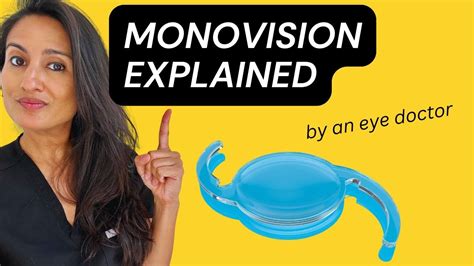 What Is Monovision Monovision Cataract Surgery And Monovision Contact Lenses Youtube