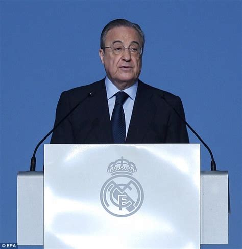 Cristiano Ronaldo Hailed By Real Madrid President Perez Daily Mail Online