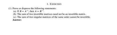 solved exercises 1 ﻿prove or disprove the following