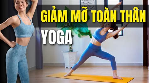 Yoga Giảm Mỡ Toàn Thân cho nữ tại nhà Hoàng Uyên Yoga YouTube